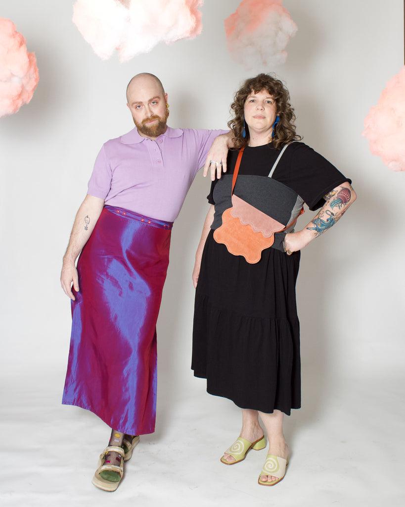 Pink + Salmon Bodywear Baby – Small Talk